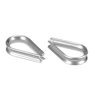 20Pcs M2 Stainless Steel 1/64"-3/64" Wire Rope Cable Thimbles Rigging - M2-20pcs - Bed Bath ...